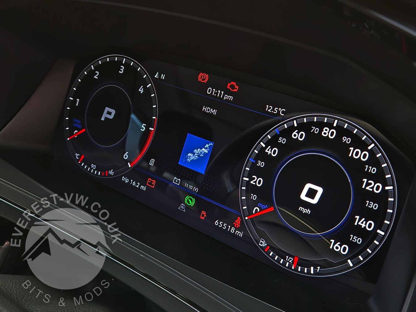 VW Transporter T6 (2015-2020) Digital Dashboard Upgrade – Everest VW